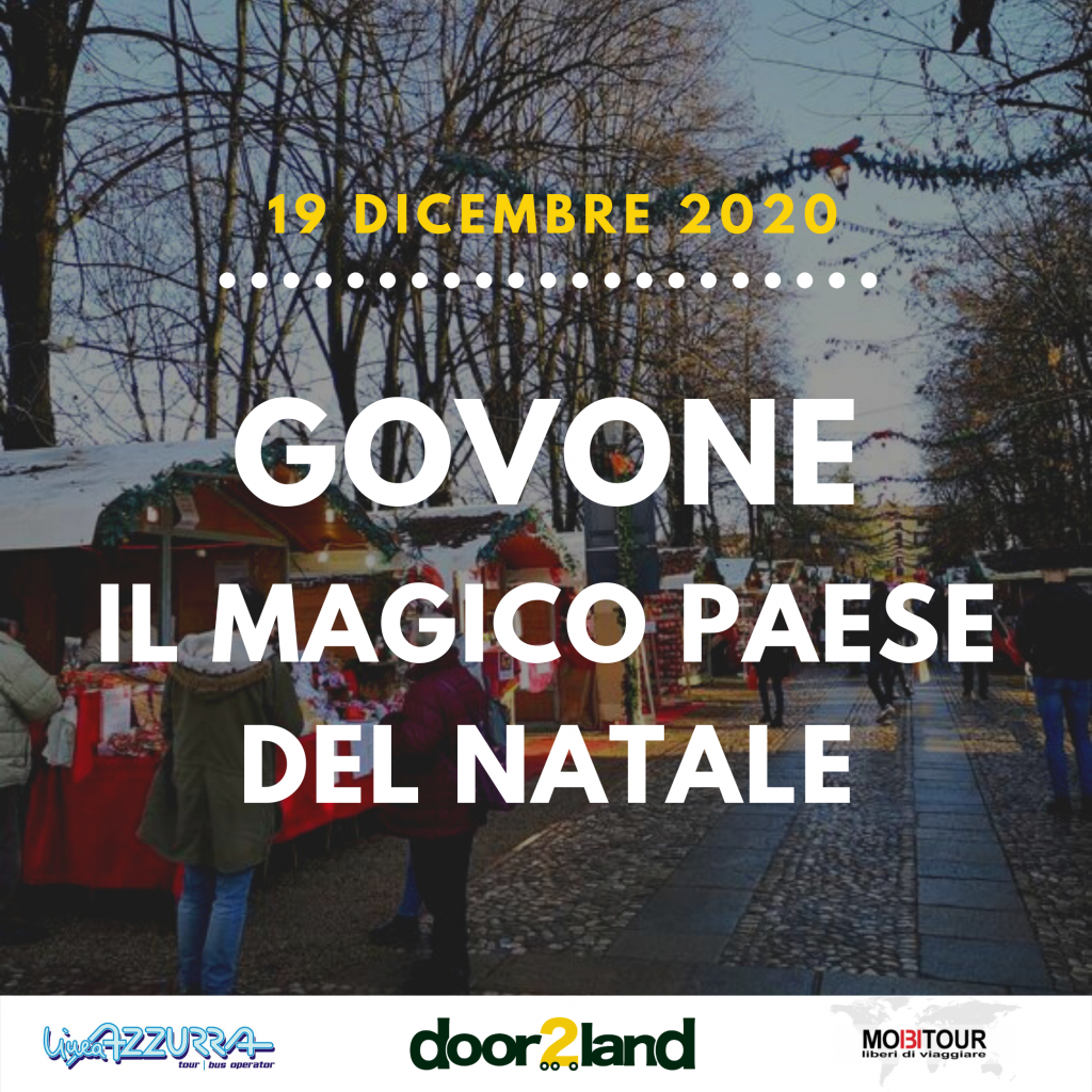 GOVONE: IL MAGICO PAESE DEL NATALE 19/12 - Linea Azzurra